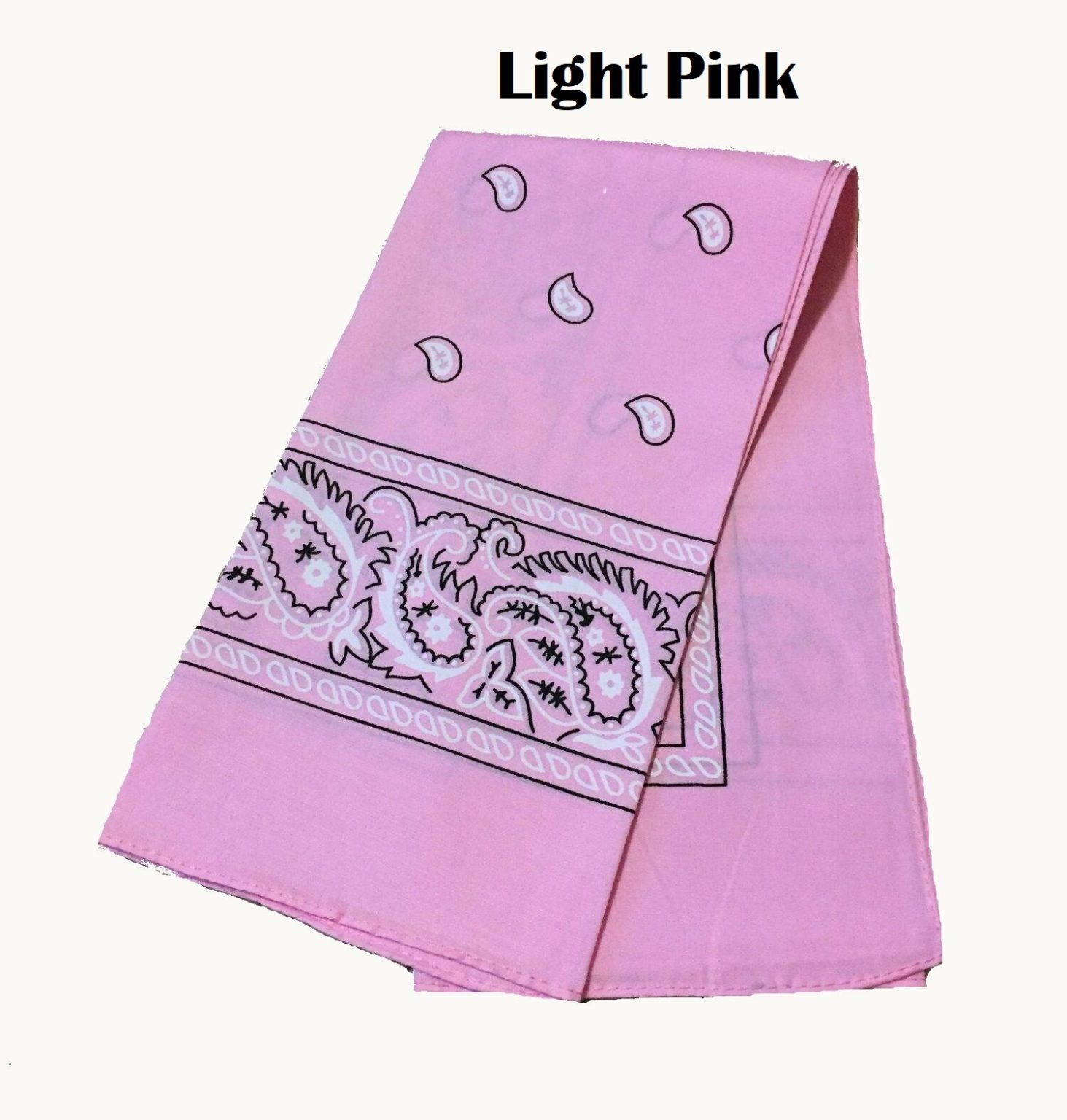 Bandana One-Sided Scarf 100% Polyester