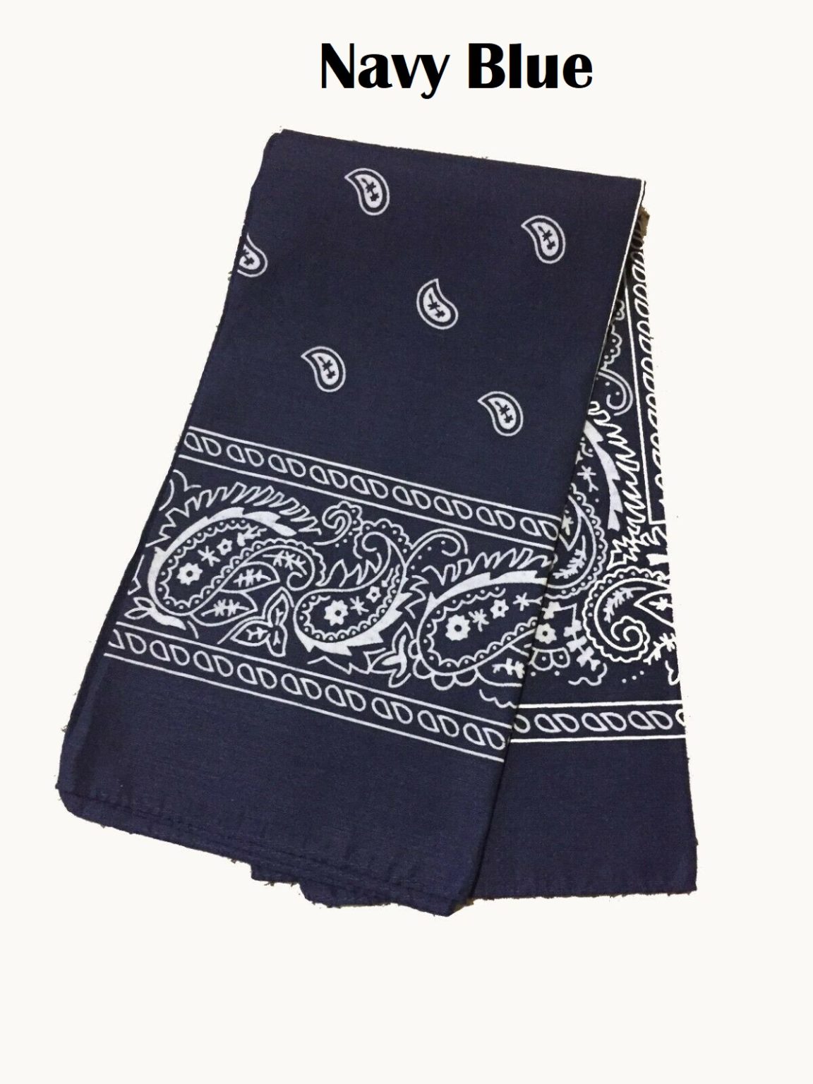 Bandana One-Sided Scarf 100% Polyester