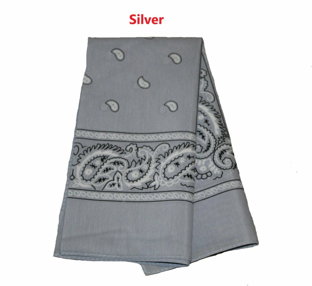 Bandana One-Sided Scarf 100% Polyester