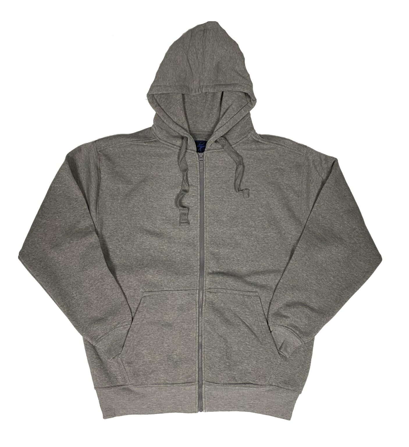 RB Heavy Weight Oversized Zip Up Hoodie / Color: Gray - SCOTTEEZ URBAN